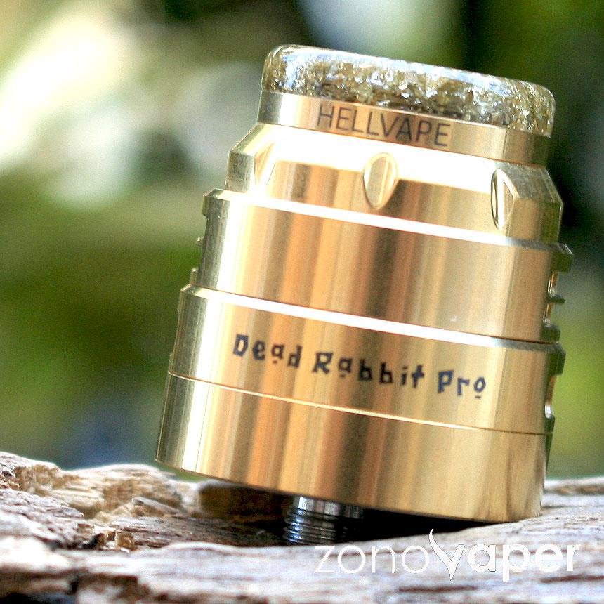 HELLVAPE Dead Rabbit デッドラビットPro RDA 24mm Gold : 電子タバコ専門店 ZONOVAPER - 通販 ...