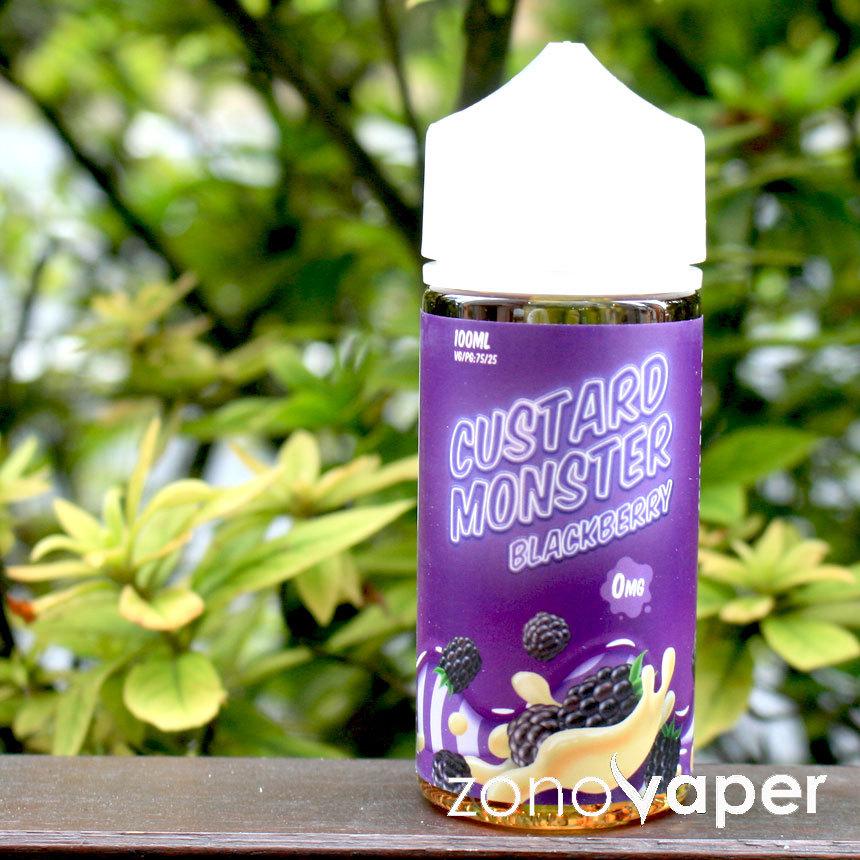 Blackberry by Custard Monster 100ml :jammonster-l020:電子タバコ専門店 ZONOVAPER ...