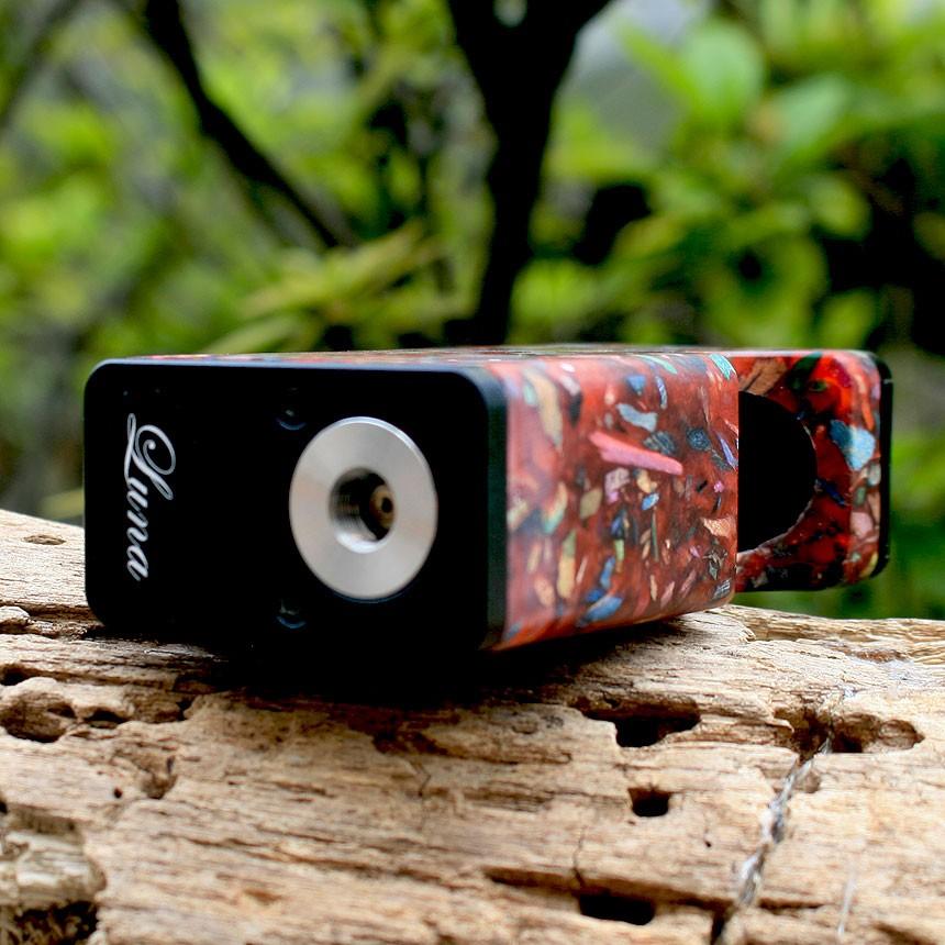 asMODus （アスモダス）LUNA （ルナ） SQUONKER BOX MOD レッド : 電子タバコ専門店 ZONOVAPER - 通販 ...
