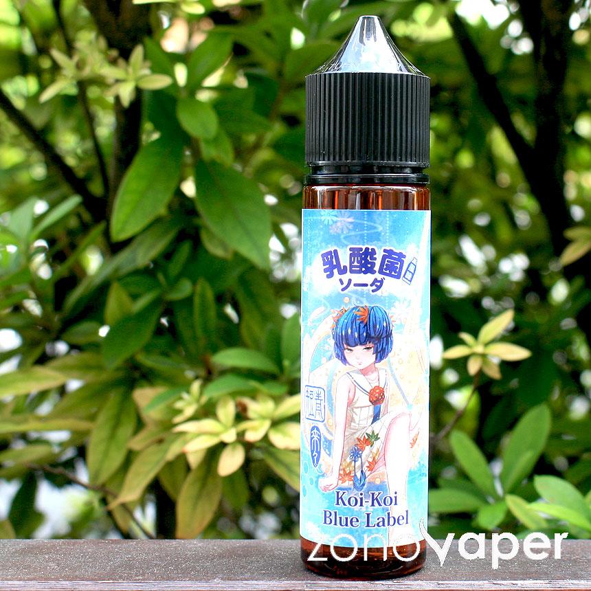 MK Lab VAPE koi-koi こいこい青短シリーズ (清涼剤入り) 乳酸菌ソーダ風味60ml（＊ネコポス便、対象商品） : 電子 ...