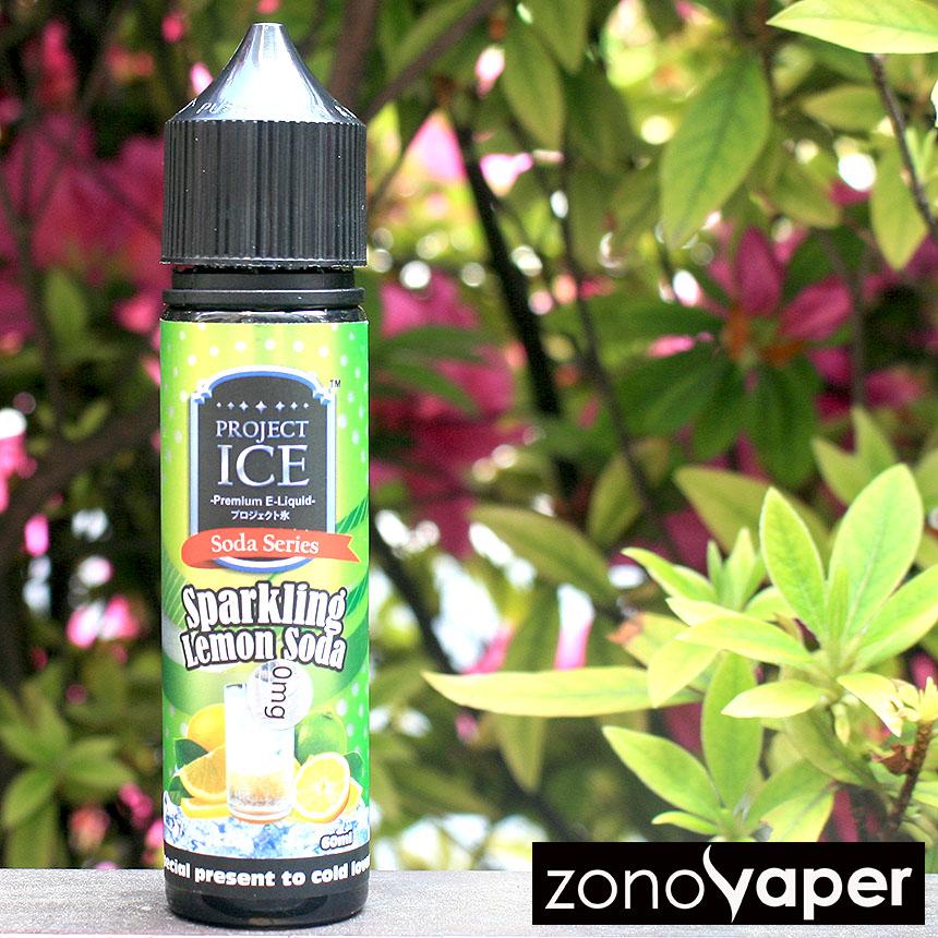 Project Ice プロジェクトアイスSparkling Lemon Soda 60ml （＊ネコポス便、対象商品） : 電子タバコ専門店 ...