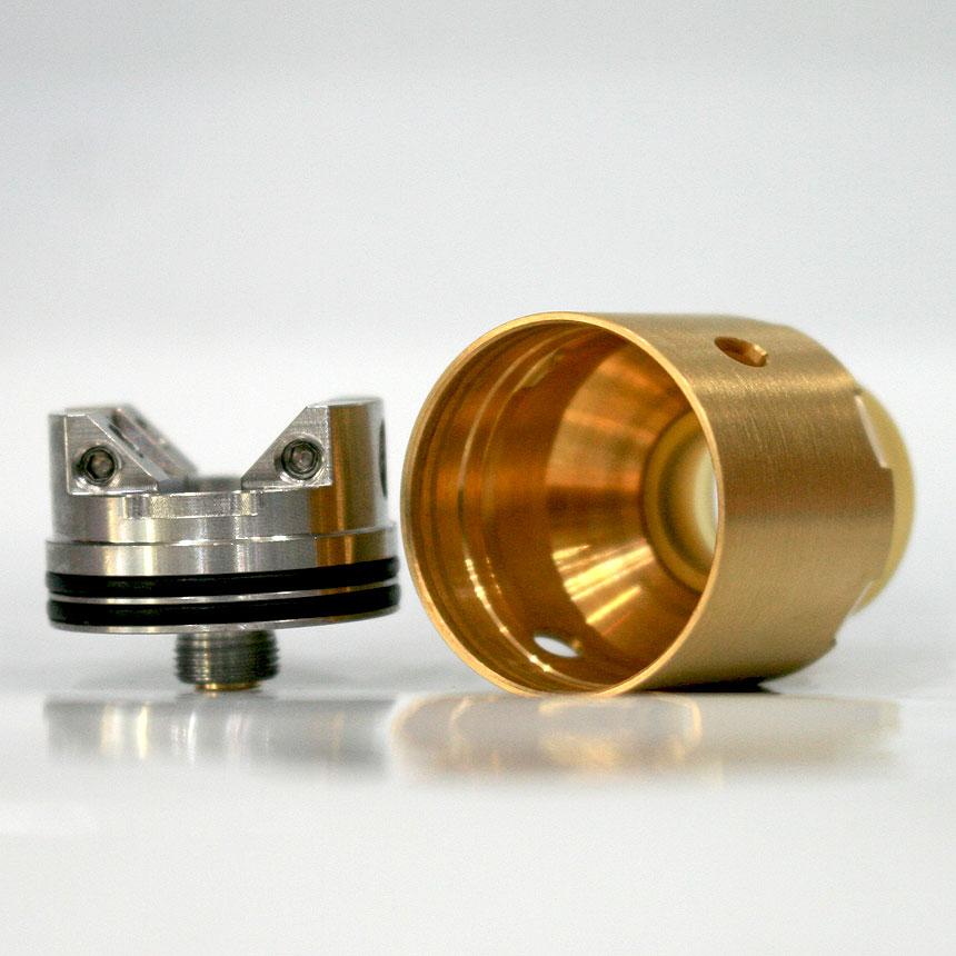 ThunderHeadサンダーヘッド Creations Tauren RDA Atomizer Brass : 電子タバコ専門店 ...