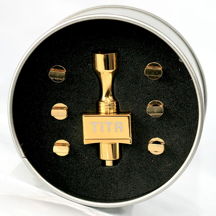 TITA-X RBA GOLD : 電子タバコ専門店 ZONOVAPER - 通販 - Yahoo!ショッピング