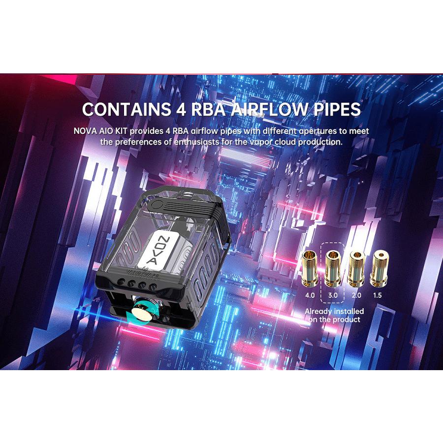 VANDY VAPE バンディーベイプNova AIO Kit 60W Silver Shiver : 電子タバコ専門店 ZONOVAPER ...