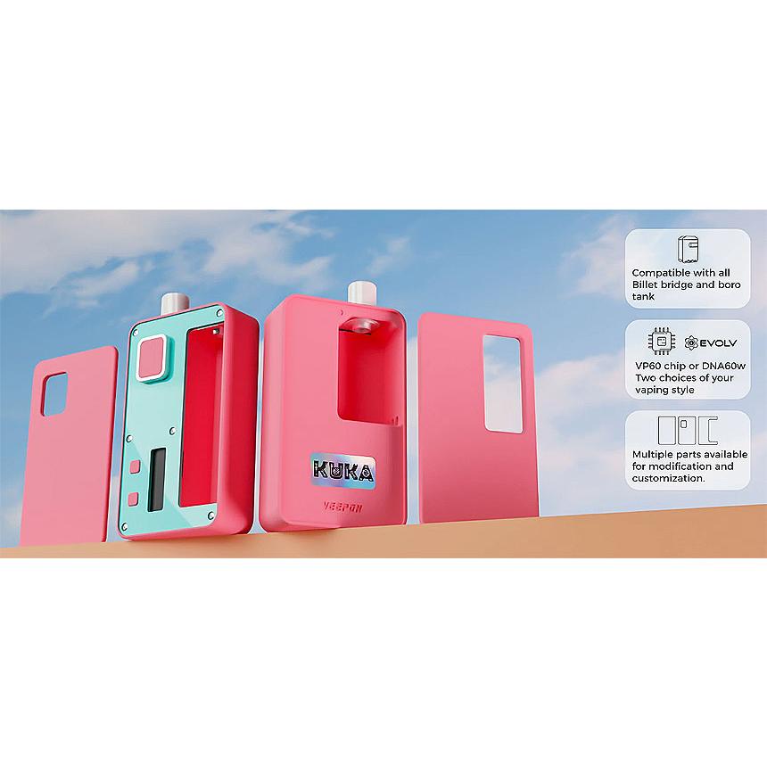 KUKAクカ AIO＋ KUKA RBA KITS EVOLV DNA60 by VEEPONビーポン Blue : 電子タバコ専門店 ...