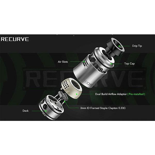 WOTOFOウォトフォRecurve V2 RDA Atomizer GunMetal : 電子タバコ専門店 ZONOVAPER - 通販 ...