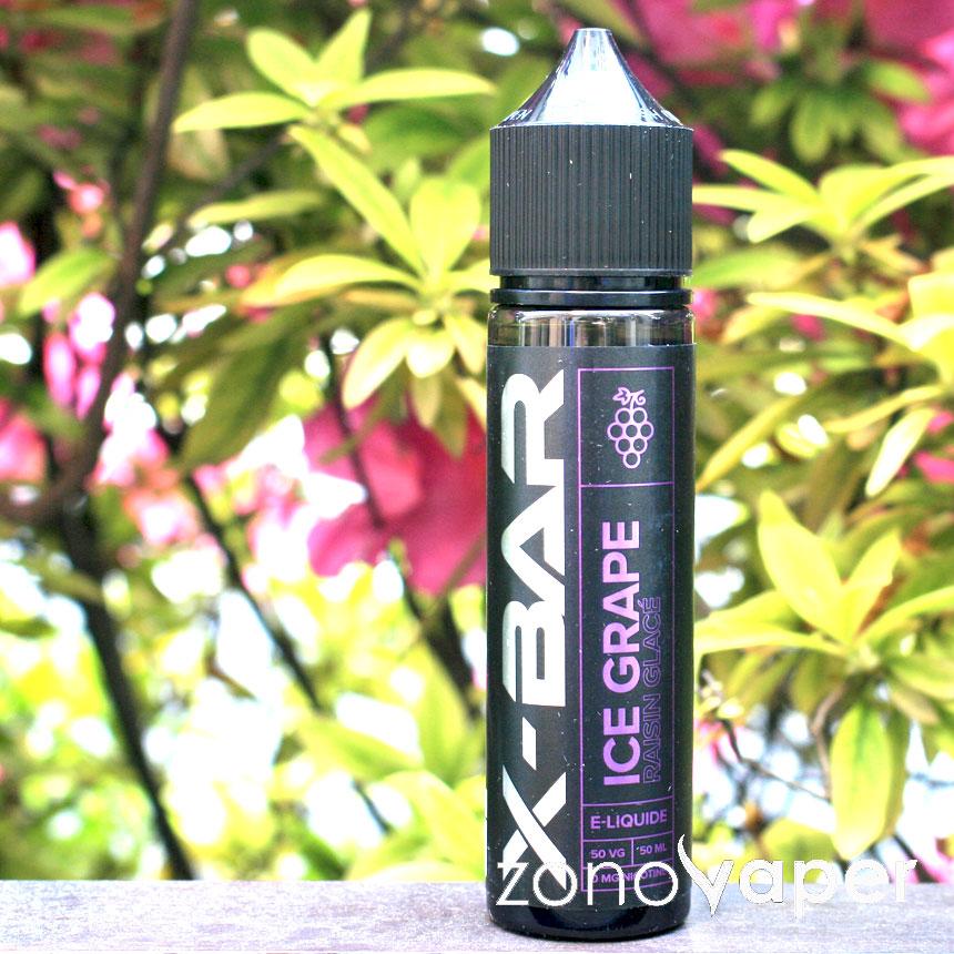X-BARエックス・バー ICE GRAPE 50ml（＊ネコポス便、対象商品） : 電子タバコ専門店 ZONOVAPER - 通販 ...