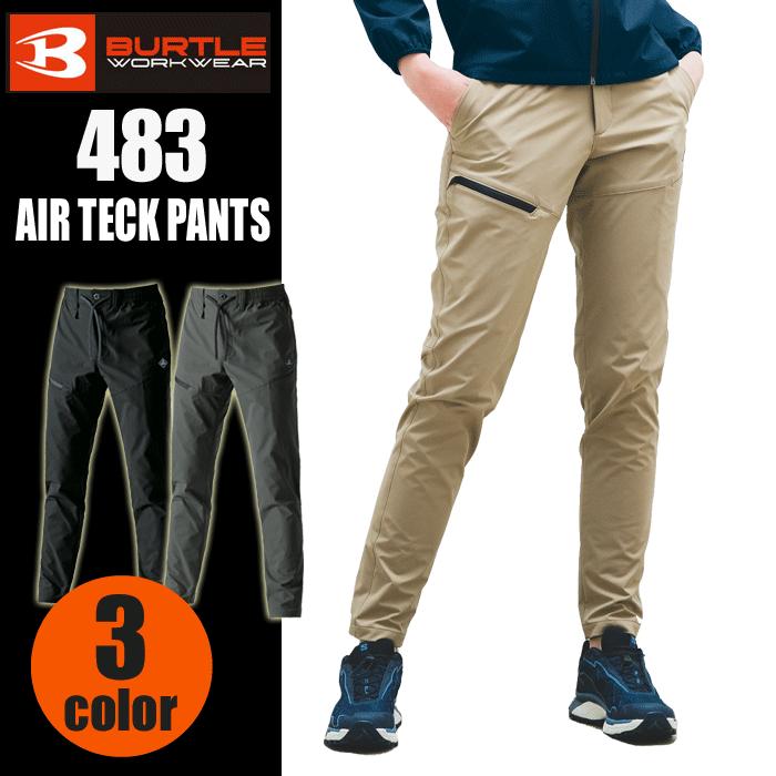 BURTLE BURTLE バートル 483 エアーテックパンツ : ズームオンラインショップ - 通販 - Yahoo!ショッピング
