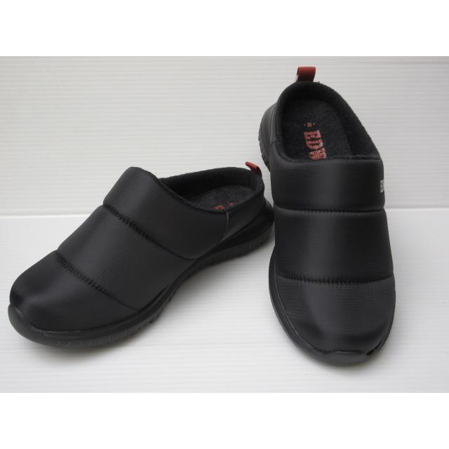 セール 水濡れOK あったか防寒 軽量 EDWIN EW9484 黒 エドウィン コンフォート サンダル サボ クロッグ 婦人 レディース キャンプ オフィス履き 事務所履き ...