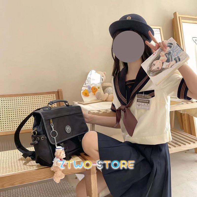 女子高生 制服 セーラー服 女子高校生 学生服 半袖/長袖 セットアップ 上下セット JK制服 文化祭 学園祭 可愛い 蝶ネクタイ付き ハロウィン イベント : Z2ストア - 通販 ...