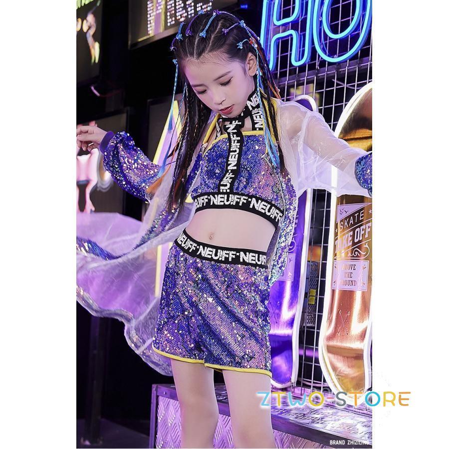 キッズダンス衣装 ヒップホップ ダンス衣装 トップス HIPHOP ジャズダンス ダンスパンツ タンクトップ 長ズボン ガールズ 子供 練習着 :zt0601-wdf59:Z2ストア - 通販 ...