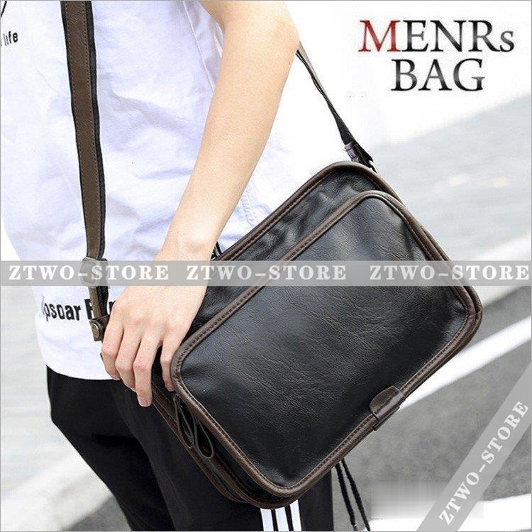 ショルダーバッグ ビジネスバッグ メンズバッグ PU バッグ ブリーフケース ファイルかばん 通勤 かばん カジュアル : Z2ストア - 通販 - Yahoo!ショッピング