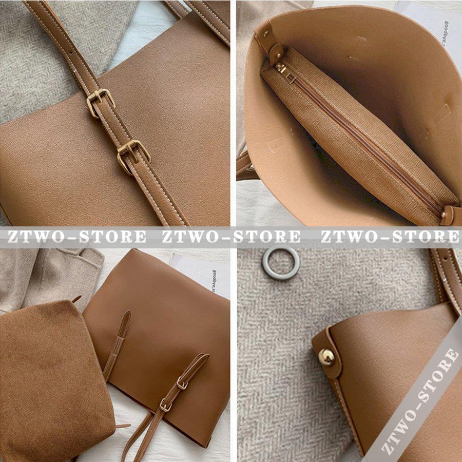 トートバッグ レディースA4大容量 手提げ 鞄 おしゃれPUレザー 通勤通学 無地 シンプル オフィス ビジネスバッグ : Z2ストア - 通販 - Yahoo!ショッピング