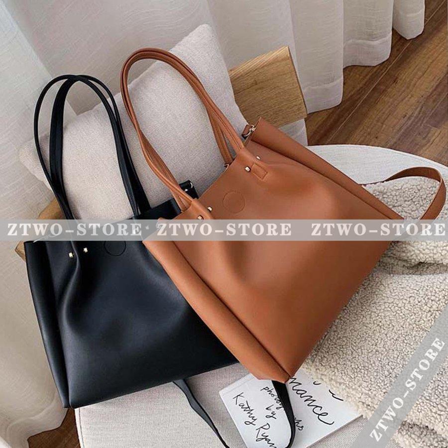 トートバッグ レディース ショルダーバッグ ハンドバッグ 2way A4 PU レザー かばん 通勤通学 鞄 : Z2ストア - 通販 - Yahoo!ショッピング