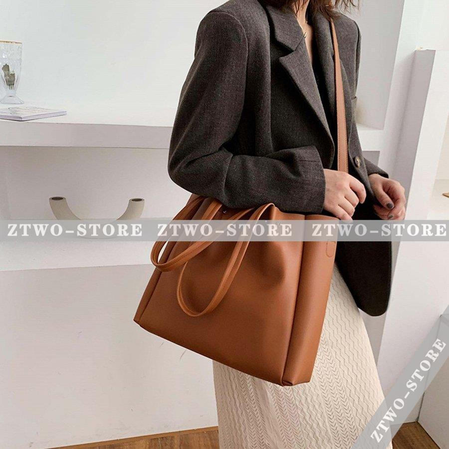 トートバッグ レディース ショルダーバッグ ハンドバッグ 2way A4 PU レザー かばん 通勤通学 鞄 : Z2ストア - 通販 - Yahoo!ショッピング