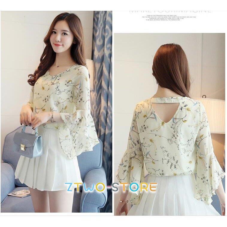 レディース トップス シフォン 花柄/中袖 社交ダンスドレス ラテンドレス モダンドレス ダンスウエア・ ゆったり シャツ 通勤OL : Z2ストア - 通販 - Yahoo!ショッピング