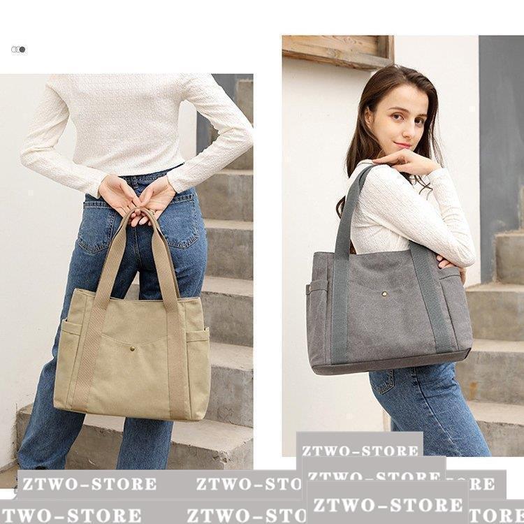 トートバッグ レディース 春夏 キャンパスバッグ かばん ハンドバック 韓国風 A4対応 ポーチ おしゃれ 手提げ袋 大容量トート通勤通学 旅行 軽いエコバッグ :ztwo1202-bb418 ...
