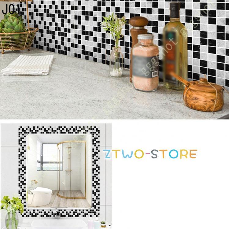 モザイクタイルシール 壁紙シール タイルステッカー ウォールステッカー ウォールシール インテリアシール リフォーム 簡単 DIY 防水 防汚 耐熱 汚れ 防止 : Z2ストア - 通販 ...