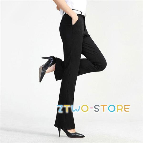 ビジネス パンツ レディース フォーマル 3タイプ ストレッチ 女性 OL オフィス 制服 黒 仕事 通勤 就活 面接 大きいサイズ : Z2ストア - 通販 - Yahoo!ショッピング