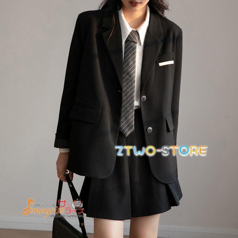 卒業式 女の子 卒業式スーツ 入学式スーツ JK制服 セットアップ フォーマルスーツ スーツジャケット スカート セミフォーマル レディース 高校生 中学生 : zzz20922-all2 ...