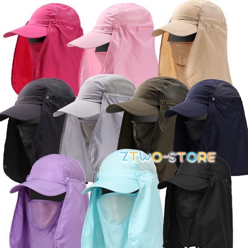 2WAYサンキャップ フェイスカバー付き帽子 日よけ帽子 マスク付き帽子 ランニング用 ゴルフ レディース UVカット 日焼け防止 紫外線カット : Z2ストア - 通販 - Yahoo!ショッピング
