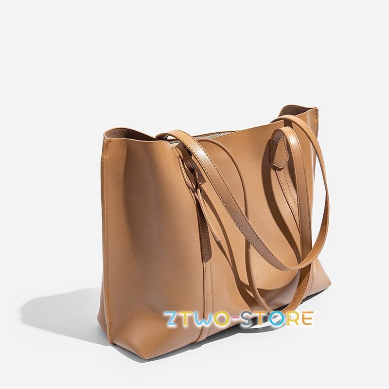 バッグ トートバッグ 軽量 合皮 レディース A4 大きめ 通勤 オフィス ファスナー付き 肩掛け 春 夏 秋 冬 防水 レザーA4トート 大きめPU : zzz21005-win123 ...