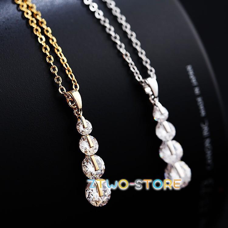 ネックレス レディース ダイヤ 豪華4連粒 高級 ペンダントトップ 18KGP プレゼント セール : Z2ストア - 通販 - Yahoo!ショッピング