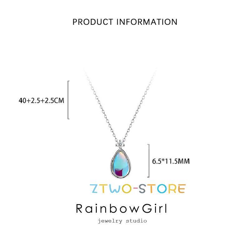 ネックレス レディース ムーンストーン 雫 しずく ティアドロップ 6月誕生石 ジルコニア プラチナ仕上げ 記念日 誕生日 女性 ジュエリー : zzz21111-sp322 : Z2ストア ...