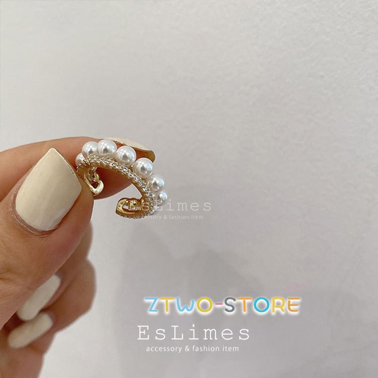 イヤーカフス レディース 30代 40代 パール czダイヤ 2連 上品 大人っぽい シンプル ゴールド 片耳用 10代 20代 イヤーカフ おしゃれ : Z2ストア - 通販 - Yahoo ...