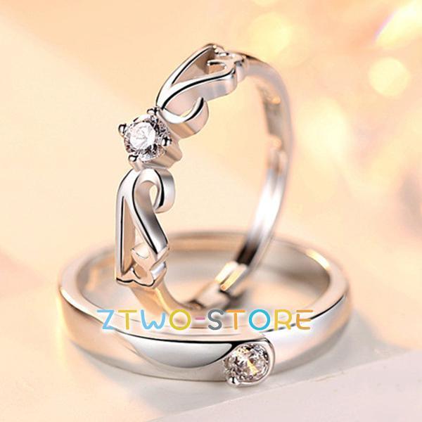 ペアリング 指輪 一粒ダイヤ 天使の羽 フリーサイズ シルバー925 プラチナ仕上げ C型リング 激安 プレゼント : zzz21111-sp427 : Z2ストア - 通販 - Yahoo ...