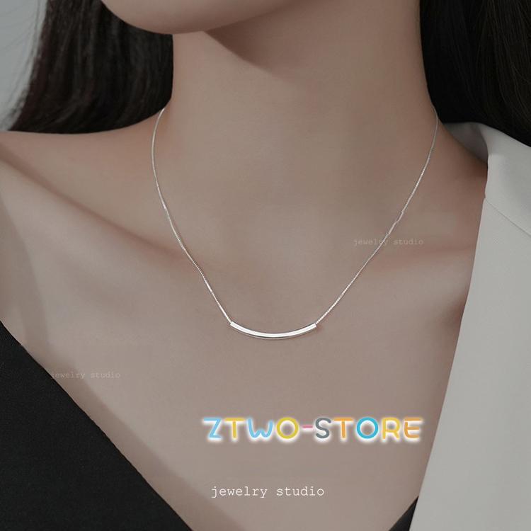 ブランド登録なし ネックレス レディース シンプル スマイル パイプ シルバー925 カジュアル おしゃれ 女性 誕生日プレゼント : Z2ストア - 通販 - Yahoo!ショッピング