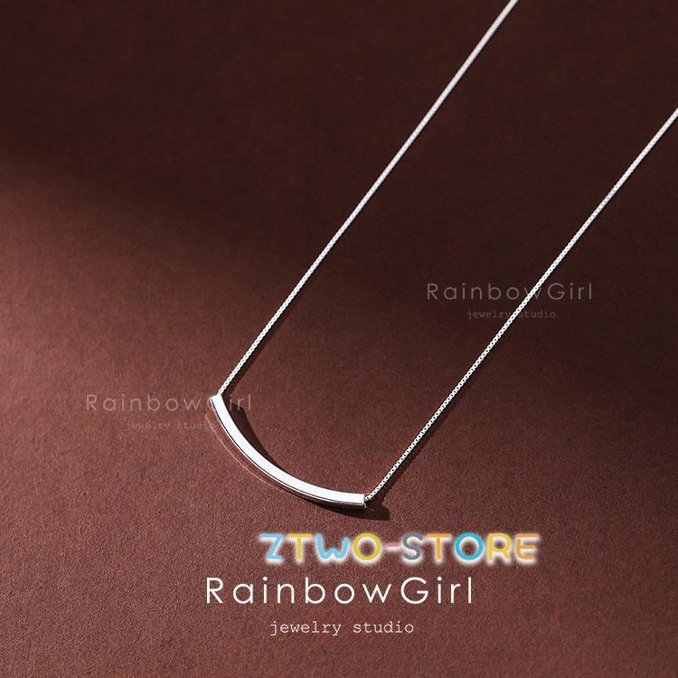 ブランド登録なし ネックレス レディース シンプル スマイル パイプ シルバー925 カジュアル おしゃれ 女性 誕生日プレゼント : Z2ストア - 通販 - Yahoo!ショッピング