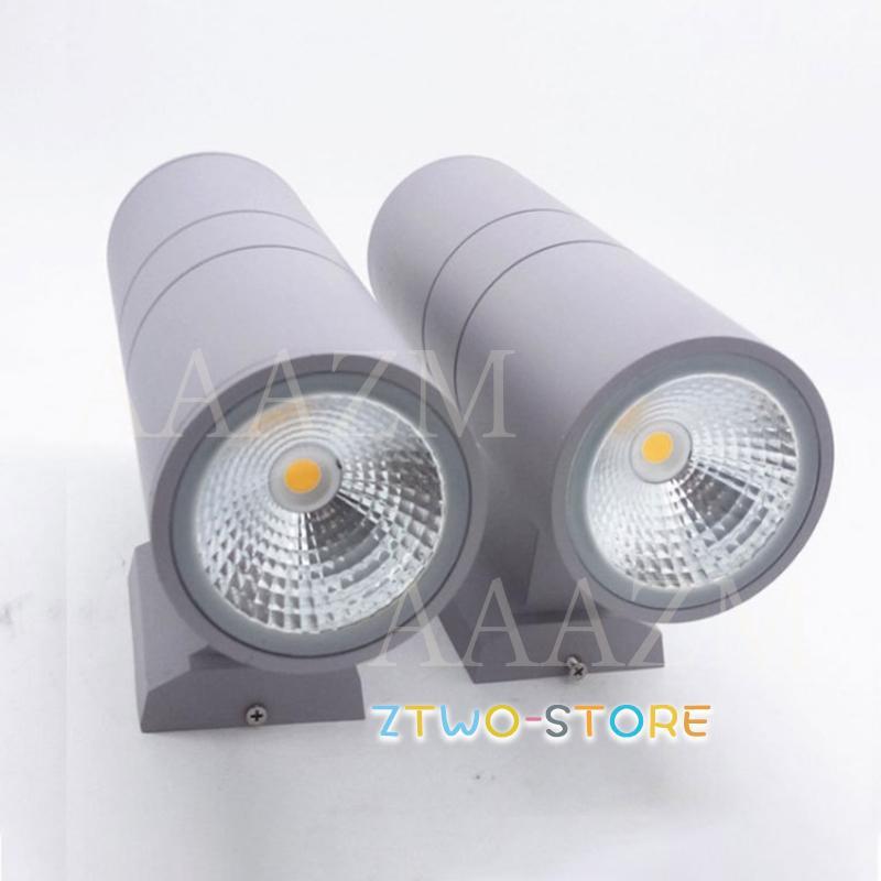 LED ブラケットライト 屋外 防水 防雨 玄関外灯 北欧 おしゃれ 円筒形 2面発光 壁掛け 屋外照明器具 庭園 ガーデン ポーチライト 廊下 階段 壁付け 門柱 表札灯 : Z2ストア ...