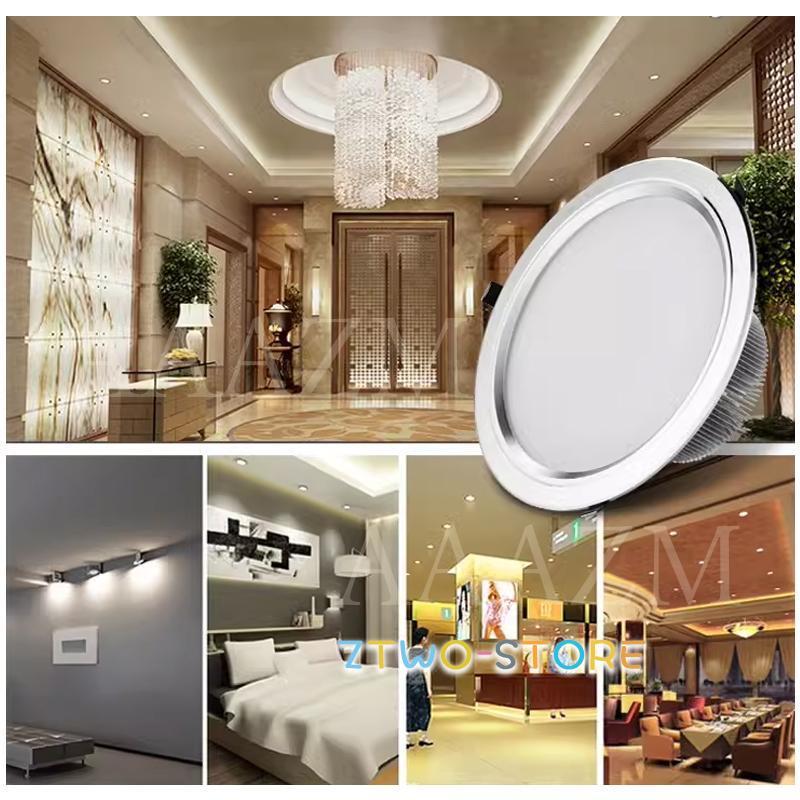 LED ダウンライト 75φ 125φ 150φ 埋め込み 交換 天井照明器具 スポットライト リビング ダイニング 玄関 寝室 廊下 吹き抜け 天井埋込型 65-220mm 天井ライト ...