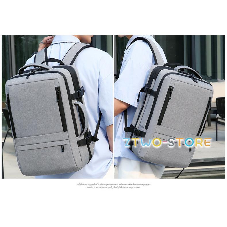 リュックサック3wayビジネスリュックメンズビジネスバッグリュック 防水大容量 バックパック ショルダーバッグデイパックパソコンバッグキャリーサポーター : Z2ストア - 通販 ...