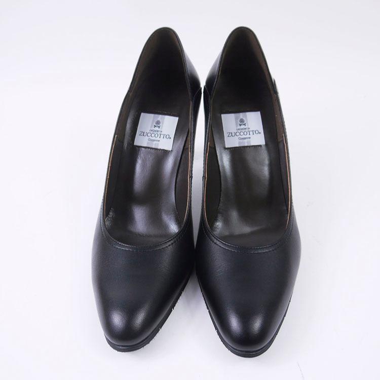 本革 サイドカット パンプス PUMPS ブラック BLACK 黒 撥水加工 本革 サイドカット パンプス PUMPS ブラック BLACK 黒 撥水加工