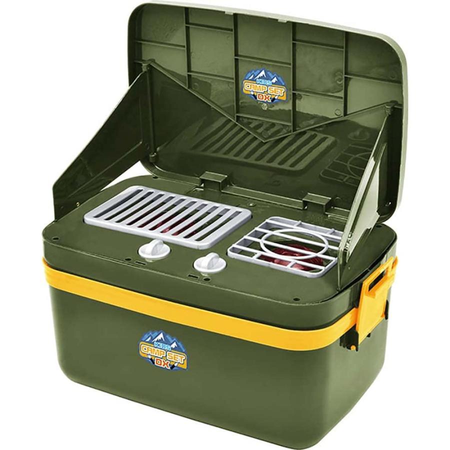 キッズキャンプセット DX キャンプ おもちゃ 知育玩具 キャンプごっこ 子供 遊び プレゼント ギフト アウトドア キッズ 子供 通販 おままごと 室内遊び :Li-905863-camp ...