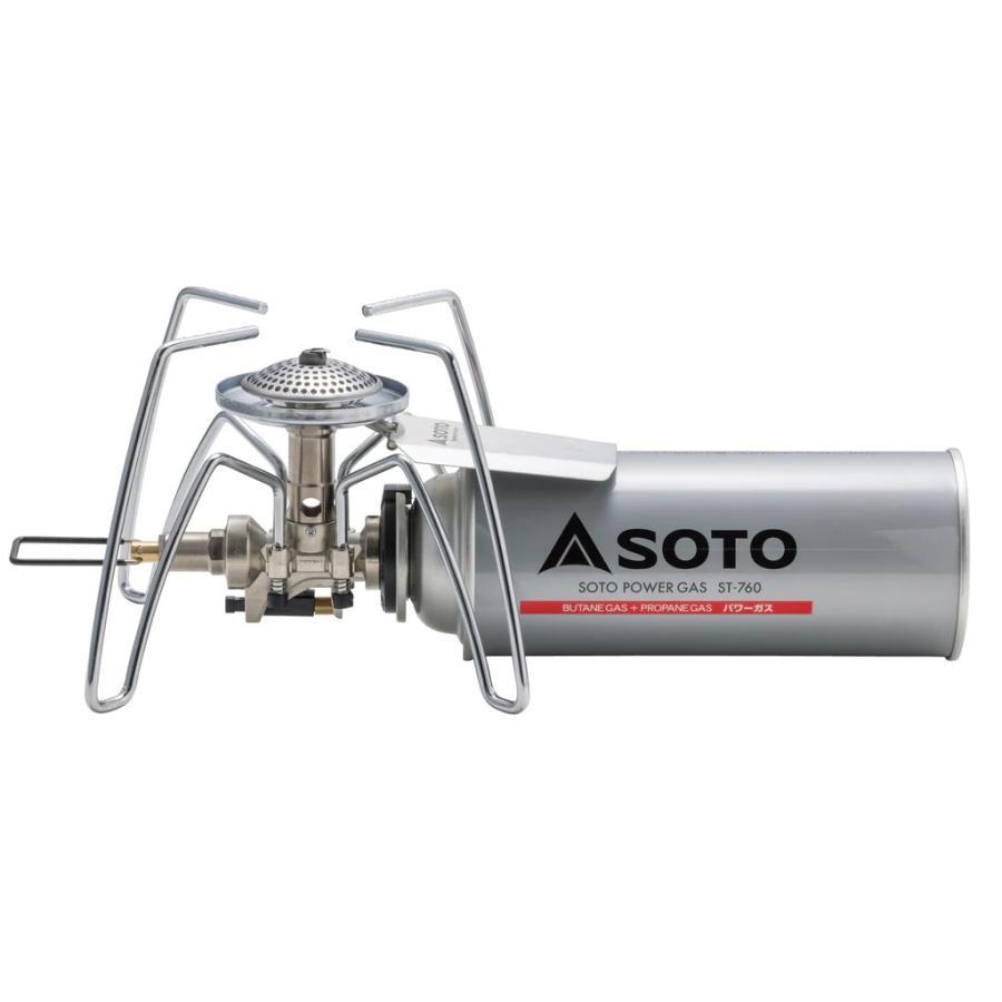 SOTO レギュレーターストーブ ST-310 CB缶 ガスコンロ シルバー シングルバーナー ソト 日本製 レギュレーター搭載 高火力 風に強い ソロ アウトドア キャンプ : ギフト百貨の ...