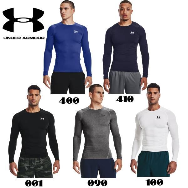 UNDER ARMOUR アンダーアーマー UNDER_ARMOUR メンズ トレーニングウエアー ヒートギア ロングスリーブ アンダーシャツ ...