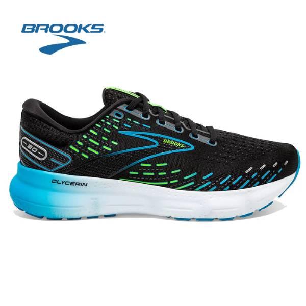 BROOKS ブルックス メンズ ランニングシューズ グリセリン20 Glycerin20 BRM3823 BXBK : スポーツジュエン ...