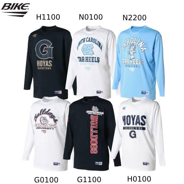 BIKE バイク メンズ バスケットボールウエアー 長袖 プラクティスTシャツ BNC0016 : スポーツジュエン Yahoo!店 - 通販 - Yahoo!ショッピング