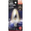 LOHACO - 朝日電器 LED電球シャンデリア形E12 LDC1CL-G-E12-G316 1個