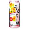 LOHACO - 【アウトレット】チューハイ うまサワー うめ 490ml 缶 6本