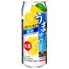 LOHACO - 【アウトレット】チューハイ うまサワー クリアレモン 無糖 490ml 缶 2箱（48本）