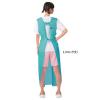LOHACO - KAZEN（カゼン） 入浴用エプロン（入浴介助用エプロン） グリーン L （ロング丈） 909-92
