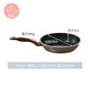 LOHACO - 軽い フライパン 20cm IH・ガス火対応 ダイヤモンドコーティング加工 ピンクゴールド ロハコ （LOHACO） オリジナル