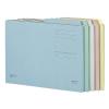 LOHACO - コクヨ 1/2カット フォルダー (カラー) A4-2FF-P 1セット(10冊)