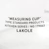 LOHACO - 持ち手付き計量カップ（200ml）チャコール LAKOLE/ラコレ
